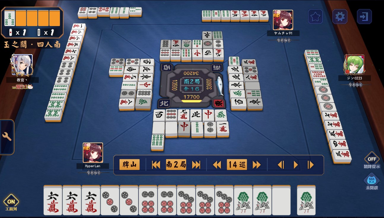 本日日麻战绩 - SuperDick的日志-GameMale